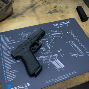 Diagram of Glock Pistol Parts for Easy Identification