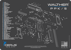 Walther Ppk S Schematic Promat Handgun Cleaning Mat