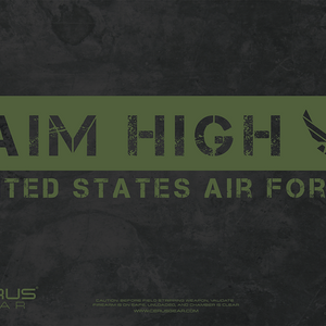 U.S. Air Force "Aim High" Handgun Mat