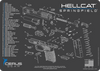 Springfield Hellcat Schematic/Parts Diagram Mat