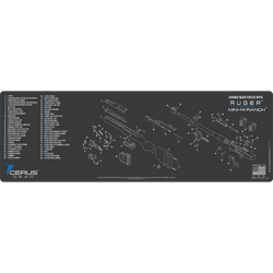 Ruger Mini 14 Ranch Rifle Parts Schematic Cleaning Mat