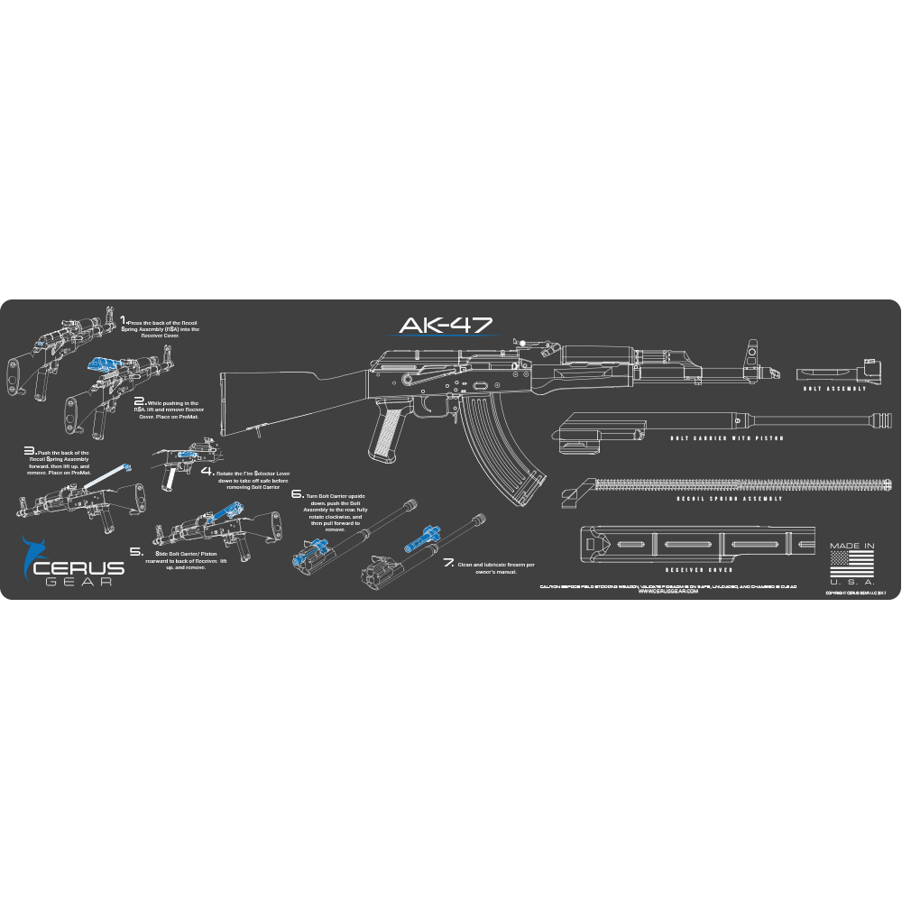 ak47 exploded diagram