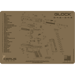 Gun Cleaning Mats with Diagrams | Gun Cleaning Pads | Page 2