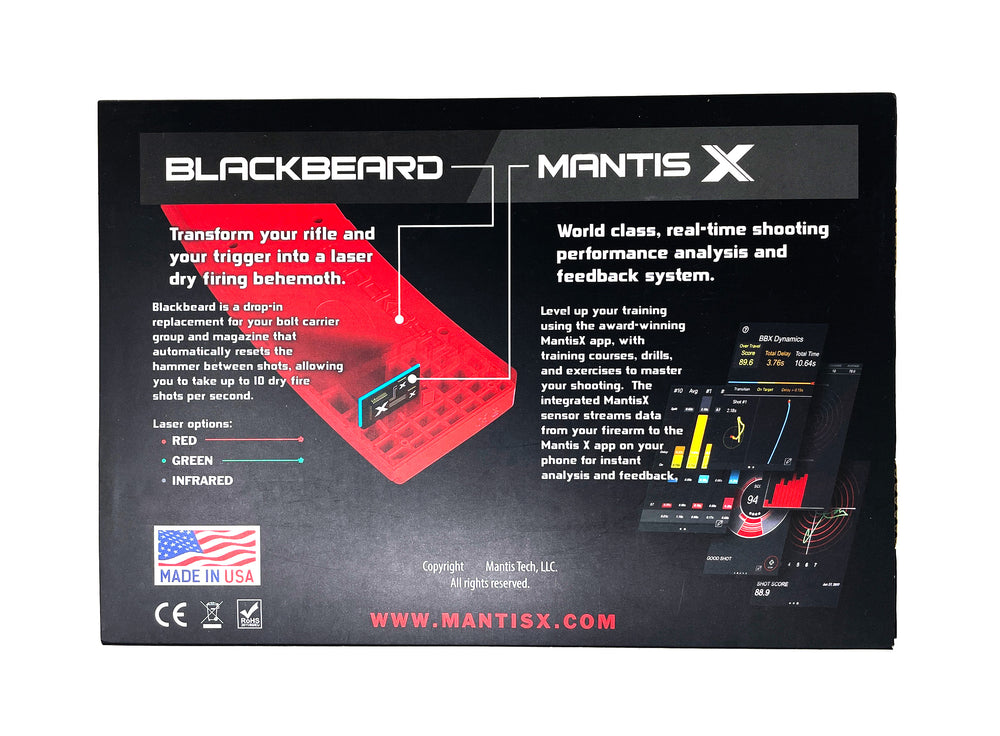 Mantis BlackBeardX: The Auto-Resetting Trigger System for AR-15
