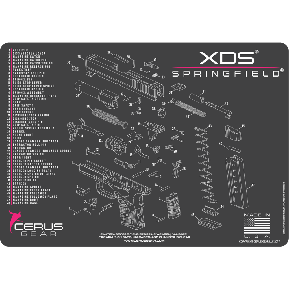 Xds Backstrap Safety Schematic Springfield Armory XDs MOD.2 OSP 9mm