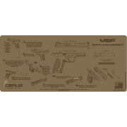 Gun Cleaning Mats with Diagrams | Gun Cleaning Pads