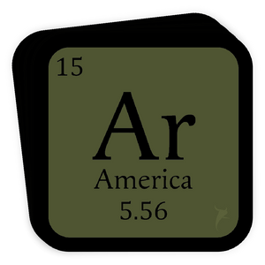 AR Periodic Table Decal Sticker - 3.5" x 3.5"